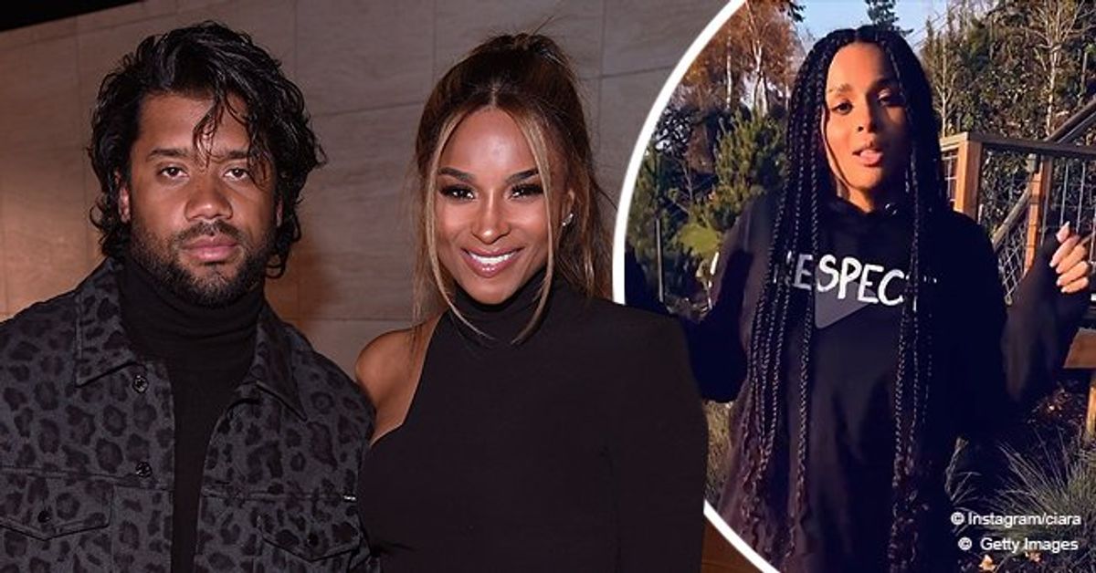 Ciara Looks Cool Dancing in Black Printed Sweatshirt as She Announces ...