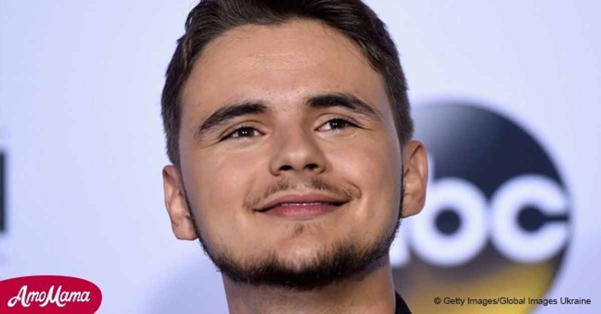 Prince Jackson dons a stylish dark suit while showing off his ...