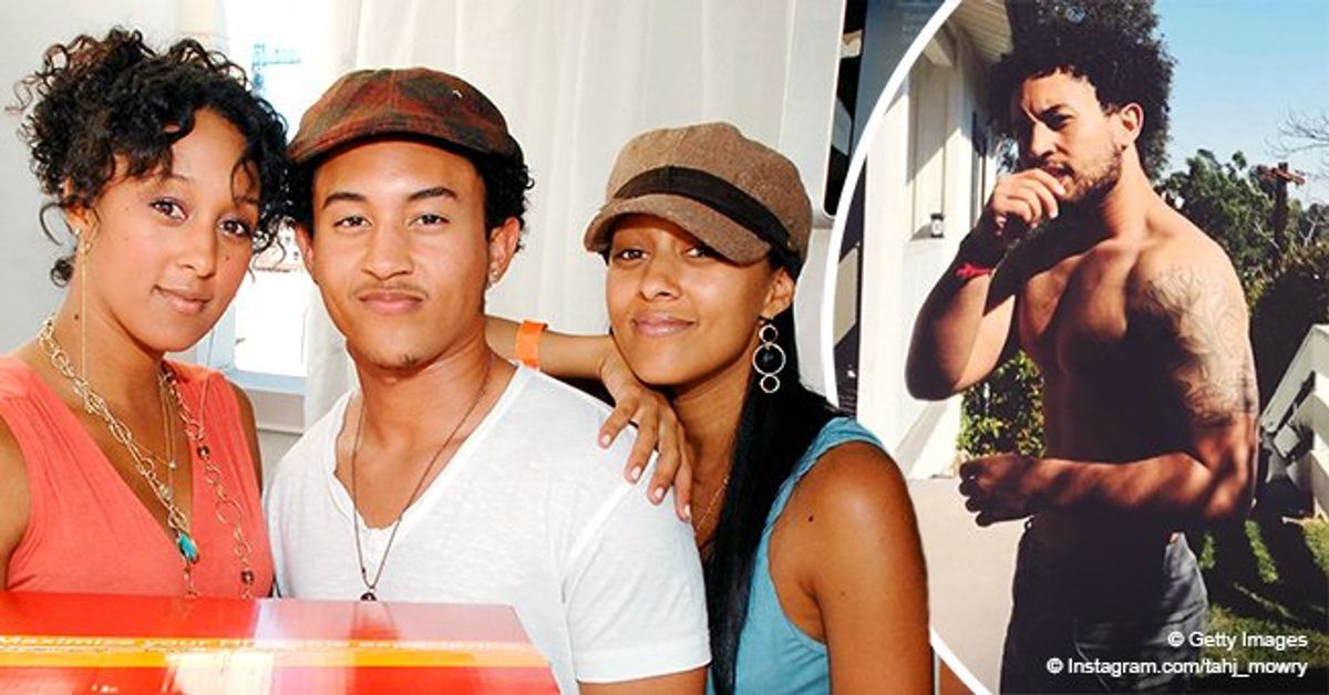 Tia & Tamera Mowry's Brother Tahj Puts Arm Tattoo & Toned Muscles on ...