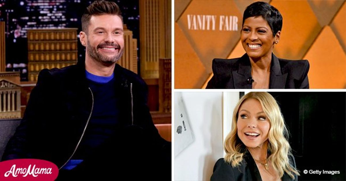 Ryan Seacrest Leads 'Live' with Another Co-host in Kelly Ripa's Absence ...