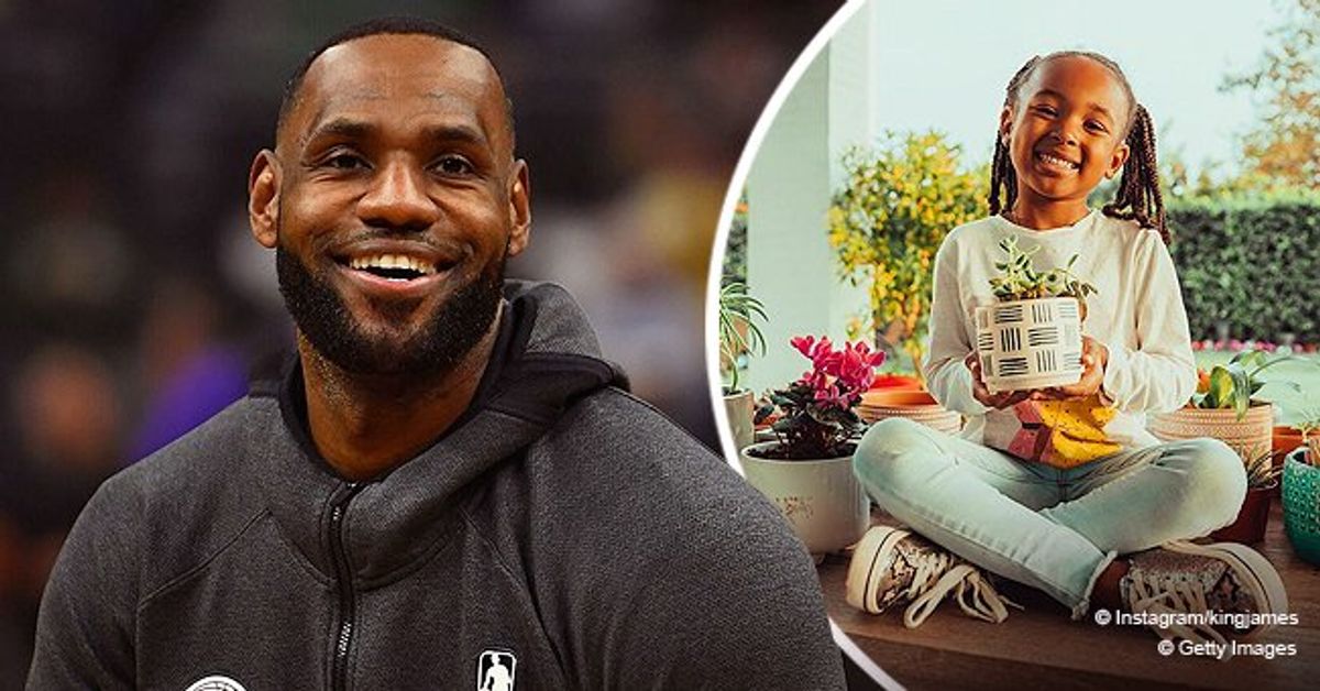 LeBron James Shares New Photo of His Adorable Daughter Zhuri Who ...