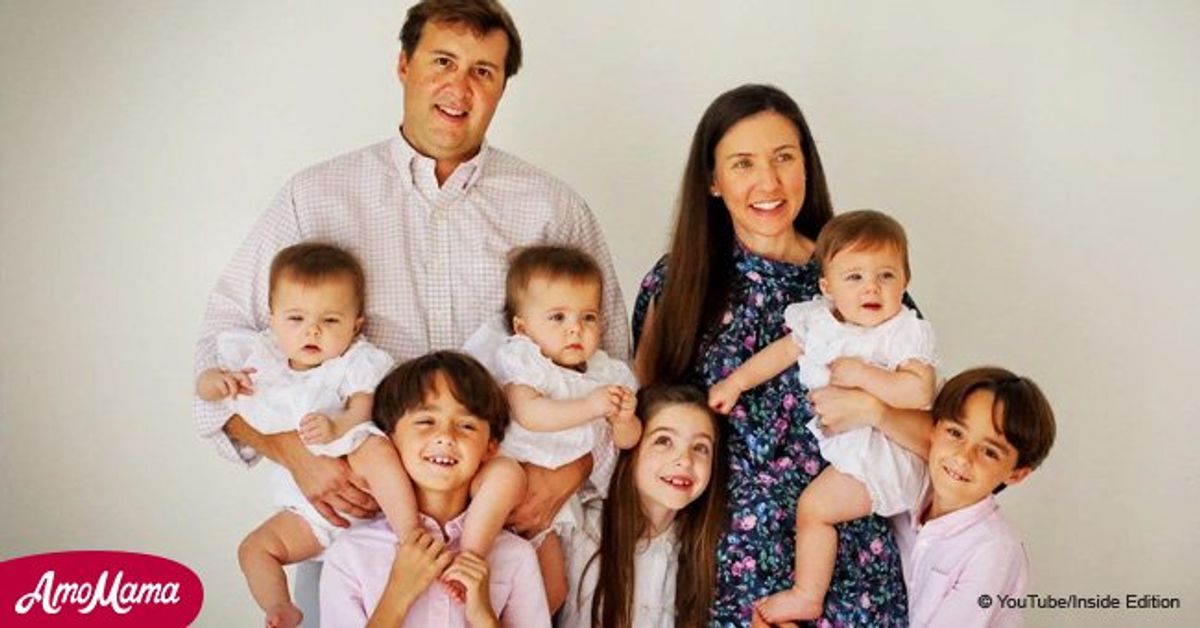 Mom of triplets became pregnant. Discovered she was expecting triplets ...