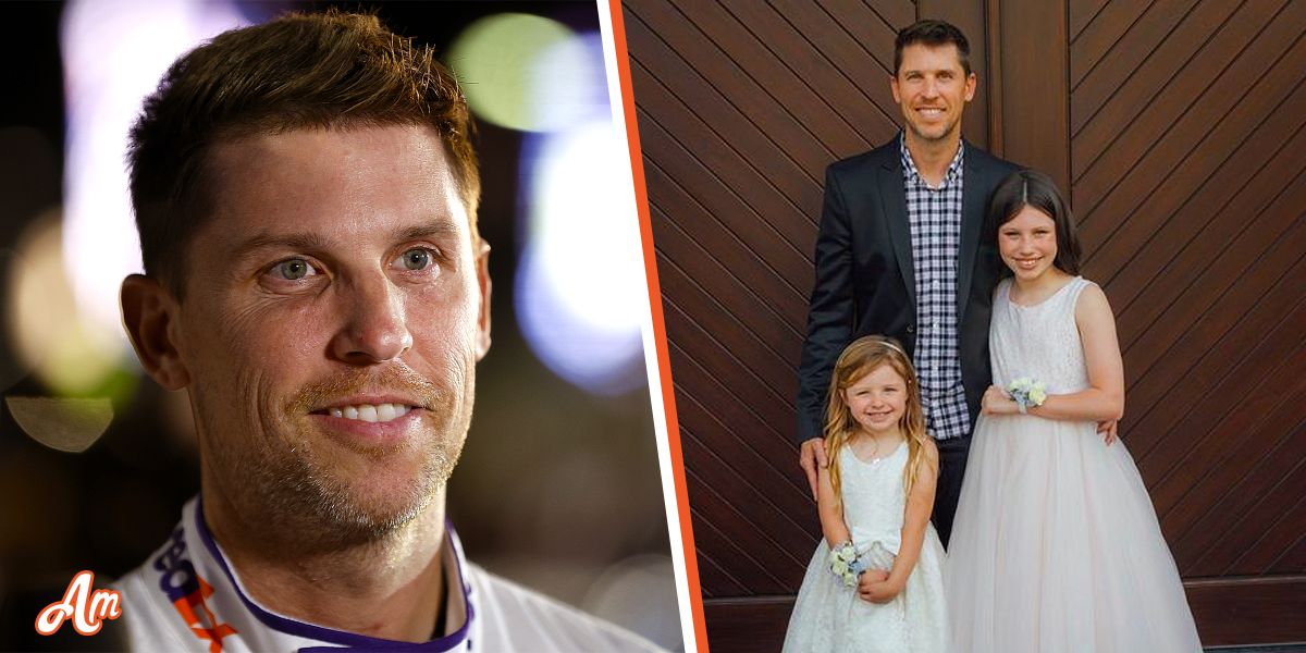 Denny Hamlin Is Ready for 'Father Daughter Dance' as He Poses with His ...