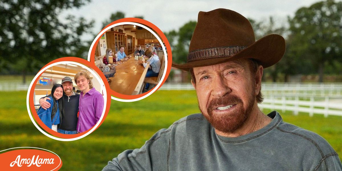 Chuck Norris Hugs His Grandkids in Rare Photo after He Focused On ...