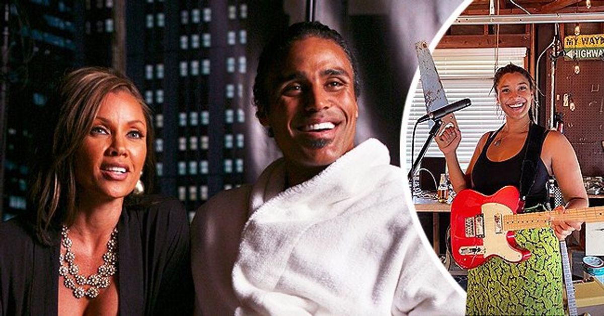 Vanessa Williams and Rick Fox's Daughter Sasha Poses with a Red Guitar ...