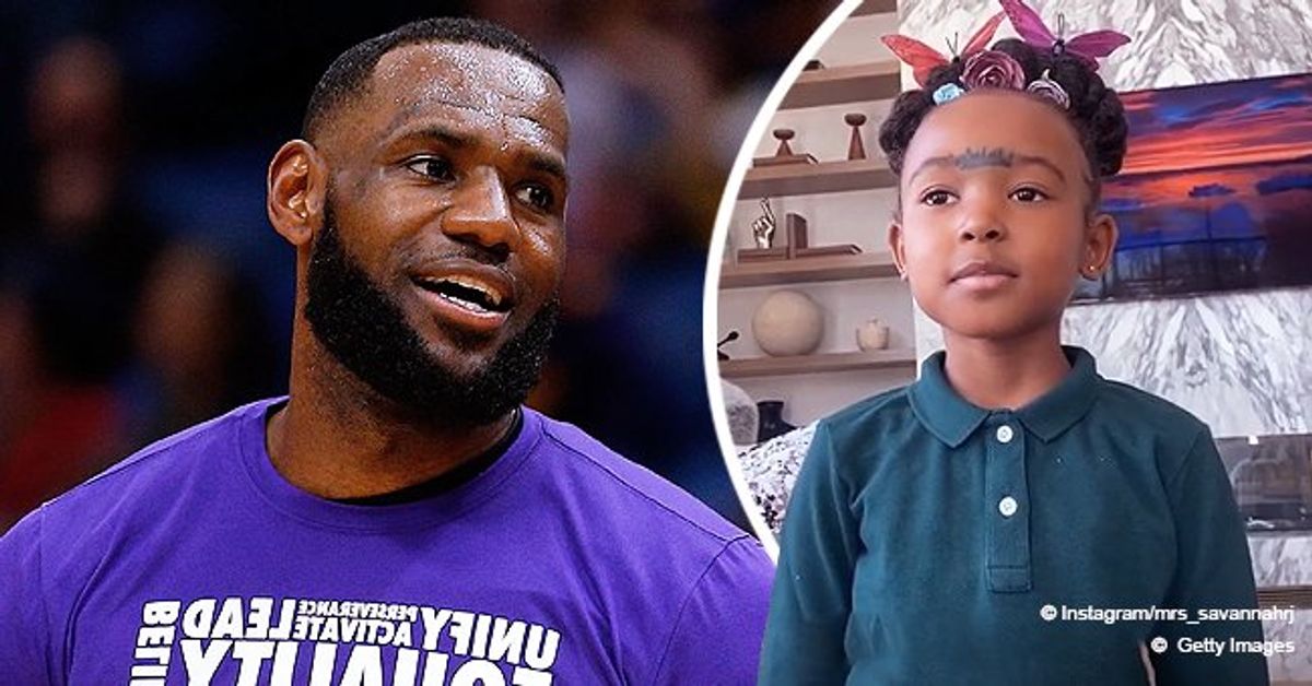LeBron James' Daughter Zhuri Impersonates Frida Kahlo Wearing Flowers ...