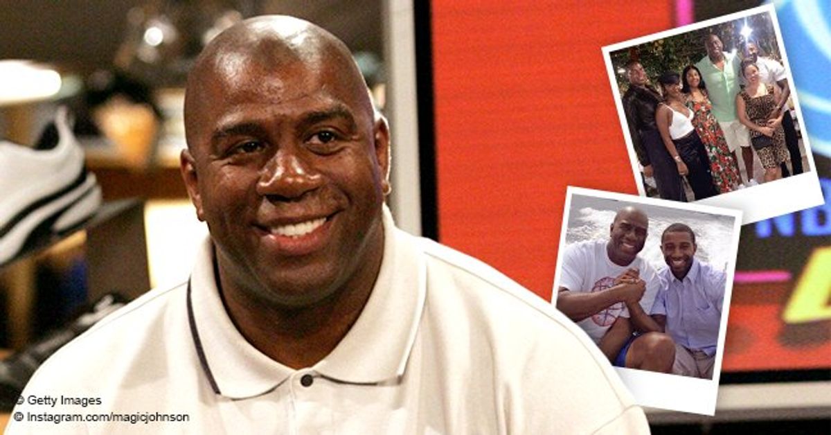 Magic Johnson Shares Family Photos as He Celebrates Eldest Son, Andre ...