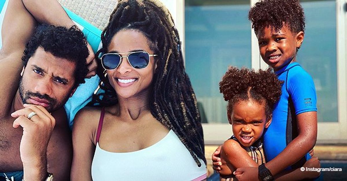 Ciara's Children Sienna Princess and Future Zahir Share Sweet Moment in ...