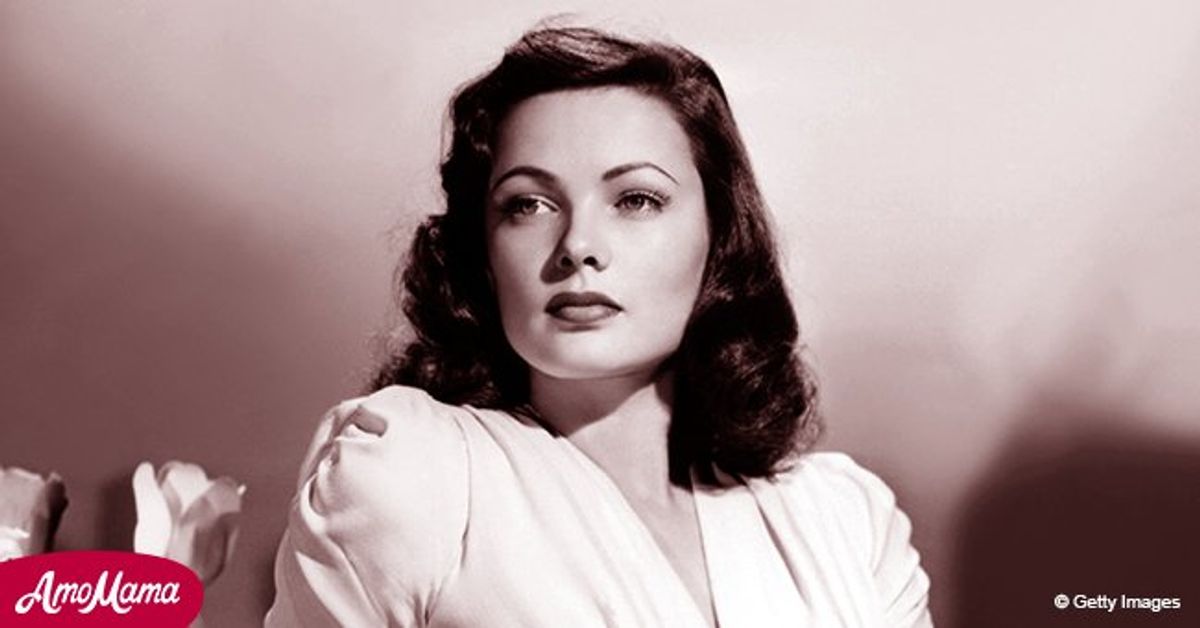 Tough Times of Beloved Hollywood Actress Gene Tierney — Look through ...