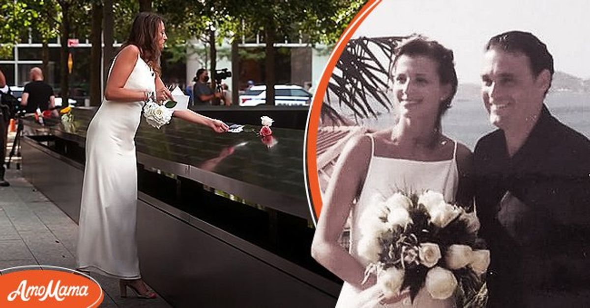 Widow Wears Wedding Dress to 9/11 Memorial to Honor Her Late Husband