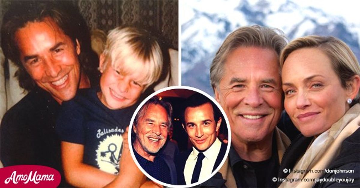 Don Johnson's handsome son is all grown up and he looks so similar to ...
