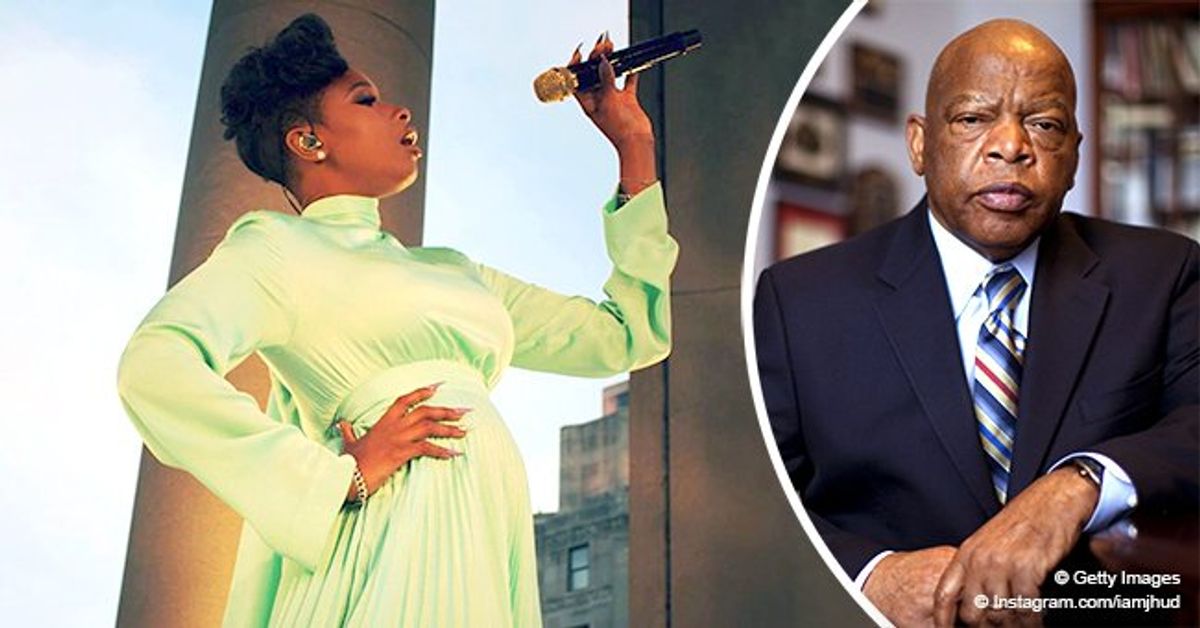 Jennifer Hudson Pays Tribute to the Late John Lewis –– Inside Her ...