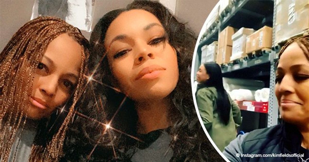 Kim Fields of RHOA and Her Sister Alexis Have Fun Running to IKEA at ...