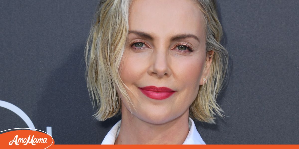 Charlize Theron Shows Off Enviable Figure in Black Mesh Dress Matched ...