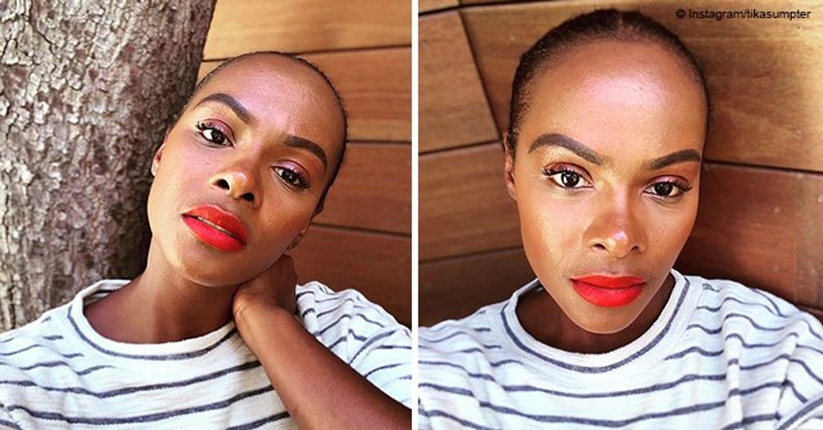 See Fan Reactions to 'Mixed-Ish' Star Tika Sumpter's New Glowing Makeup ...