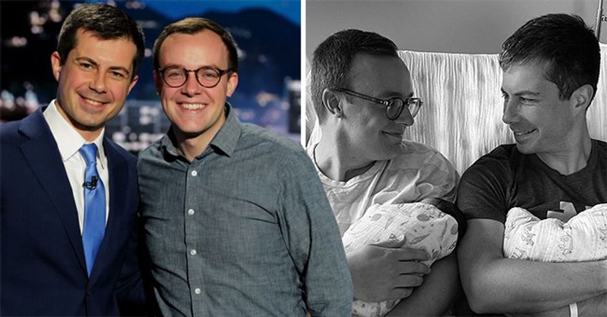 Pete Buttigieg Announces Arrival of Two Adorable Babies with Husband ...