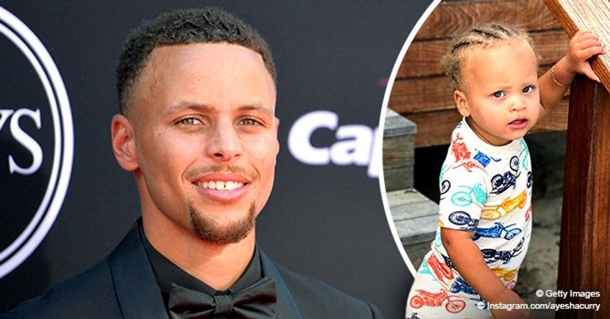Stephen Curry's 23-Month-Old Son Canon Melts Hearts Showing His Cute ...