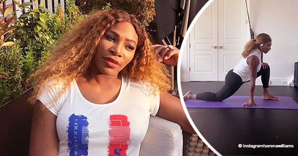 Serena Williams Shares Video of Quarantine Stretching Routine to Stay Fit