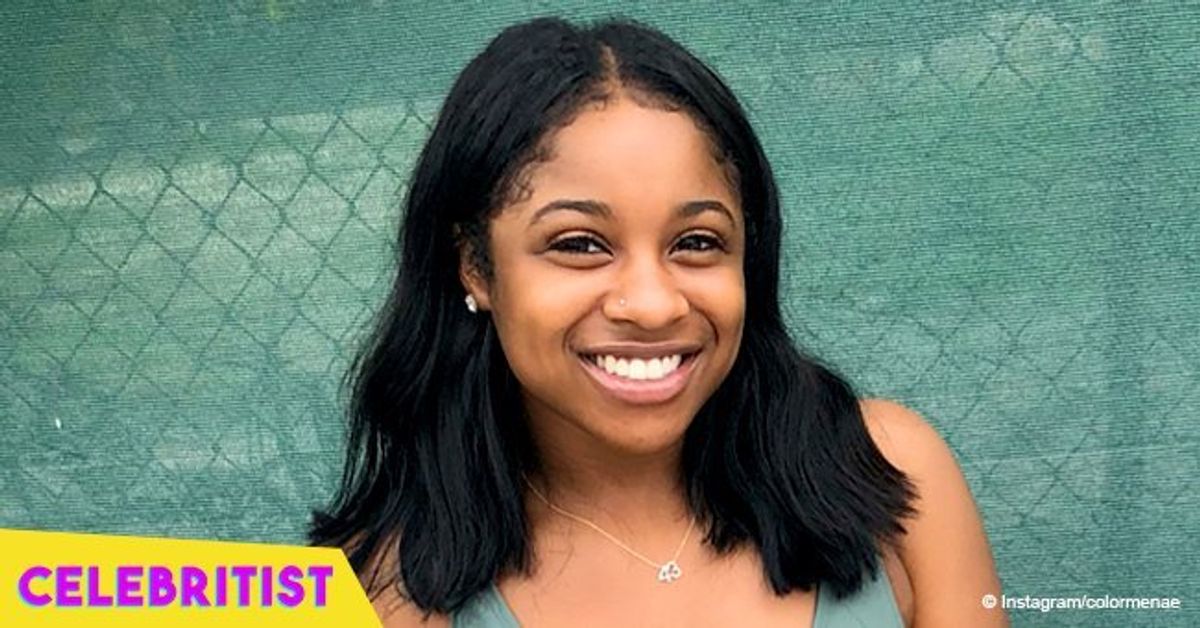 Reginae Carter, 19, looks radiant in long red dress posing next to ...