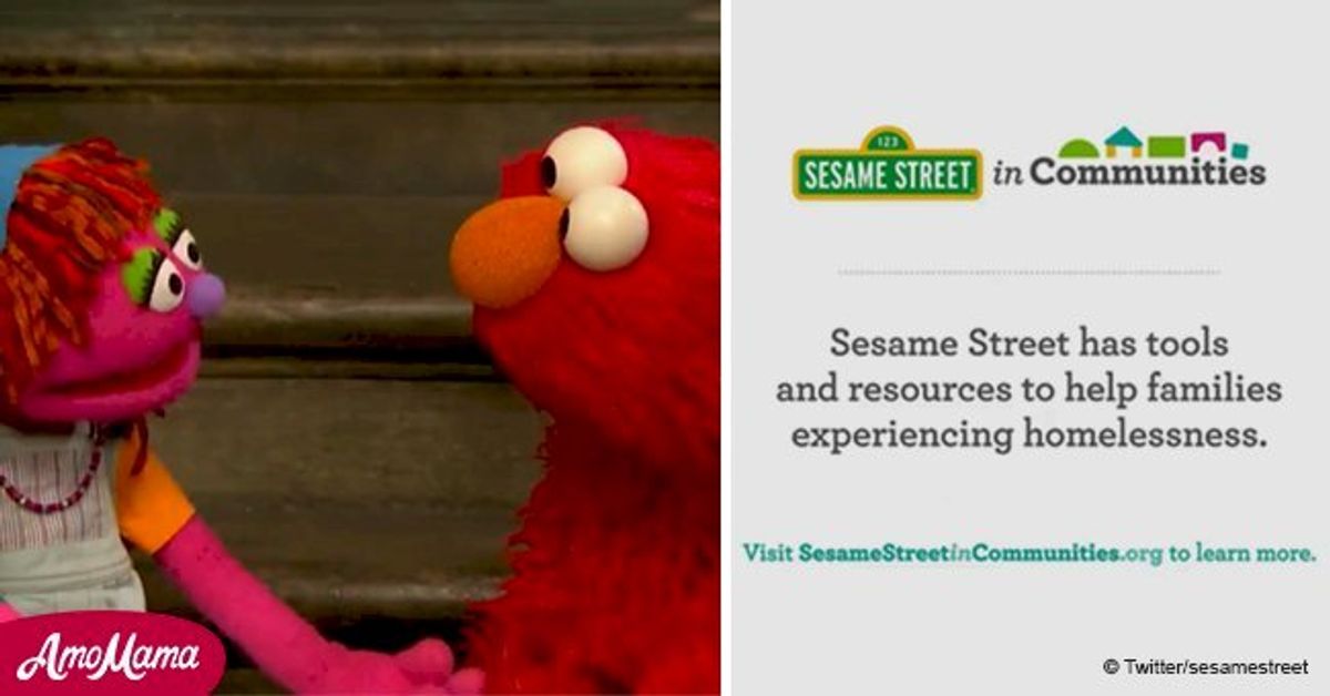 'Sesame Street' presents their first homeless character