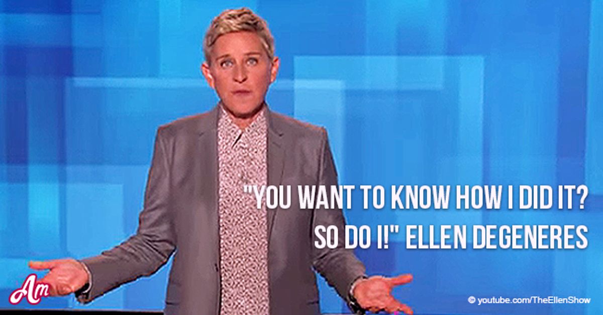 Talk Show Host Ellen DeGeneres Has Neck Injury but Has 'No Idea' How ...