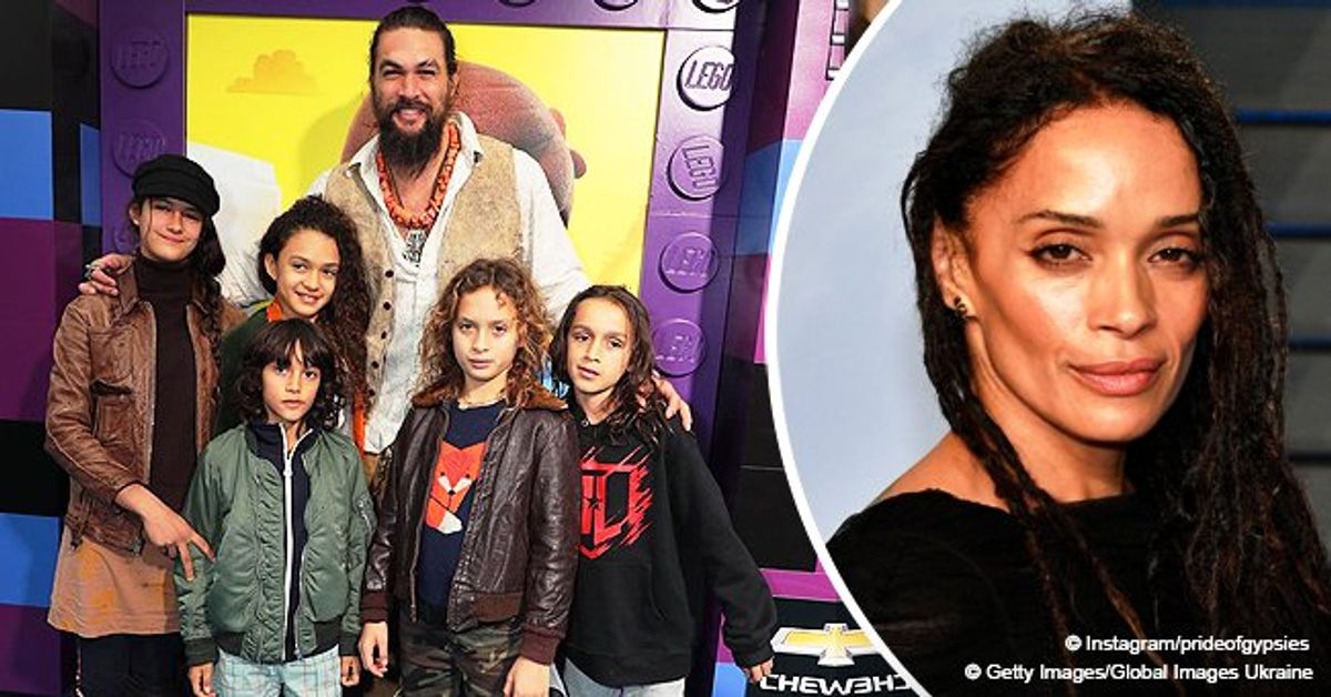 Lisa Bonet's husband Jason Momoa is on daddy duty as he takes his kids ...