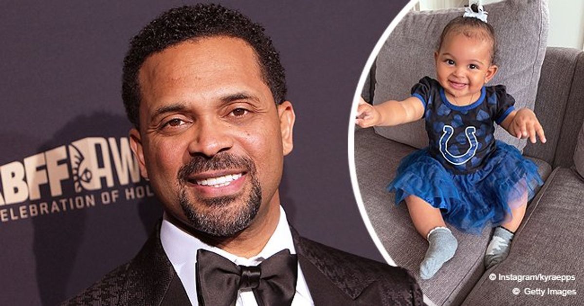 Mike Epps' Daughter Indiana Melts Hearts Smiling in a Blue Dress with ...