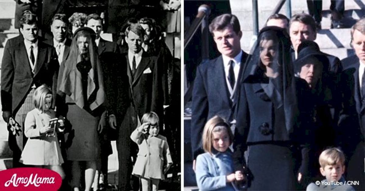 Heartwarming moment as JFK Jr. as a toddler salutes his father’s coffin ...