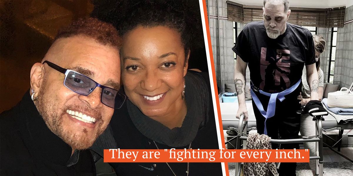 Sinbad Learns to Walk Again after Stroke: Photo