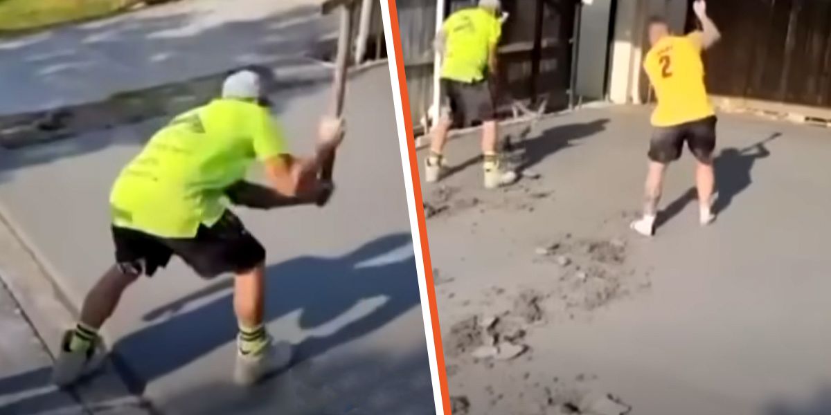 Builders Destroy Concrete Driveway They Built After Homeowner Refuses ...
