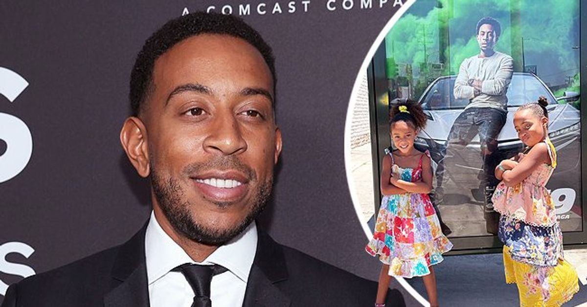 Ludacris' Daughters Pose in Front of His Portrait Showing Their Equal ...