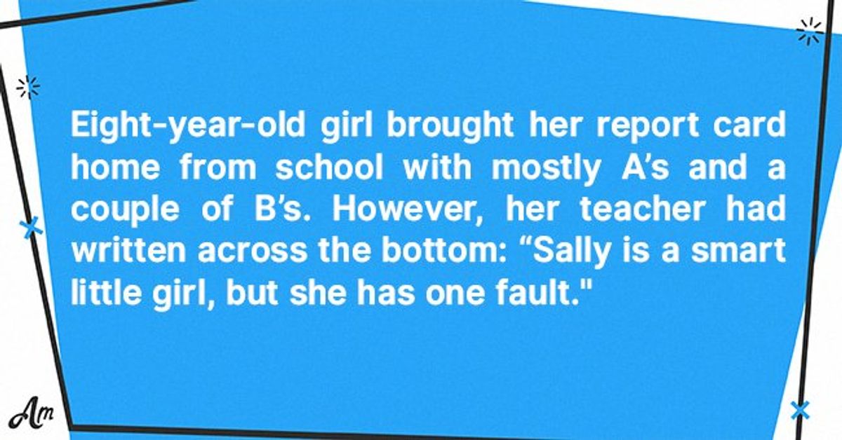 Daily Joke: Little Girl Brings Report Card Home to Her Parents