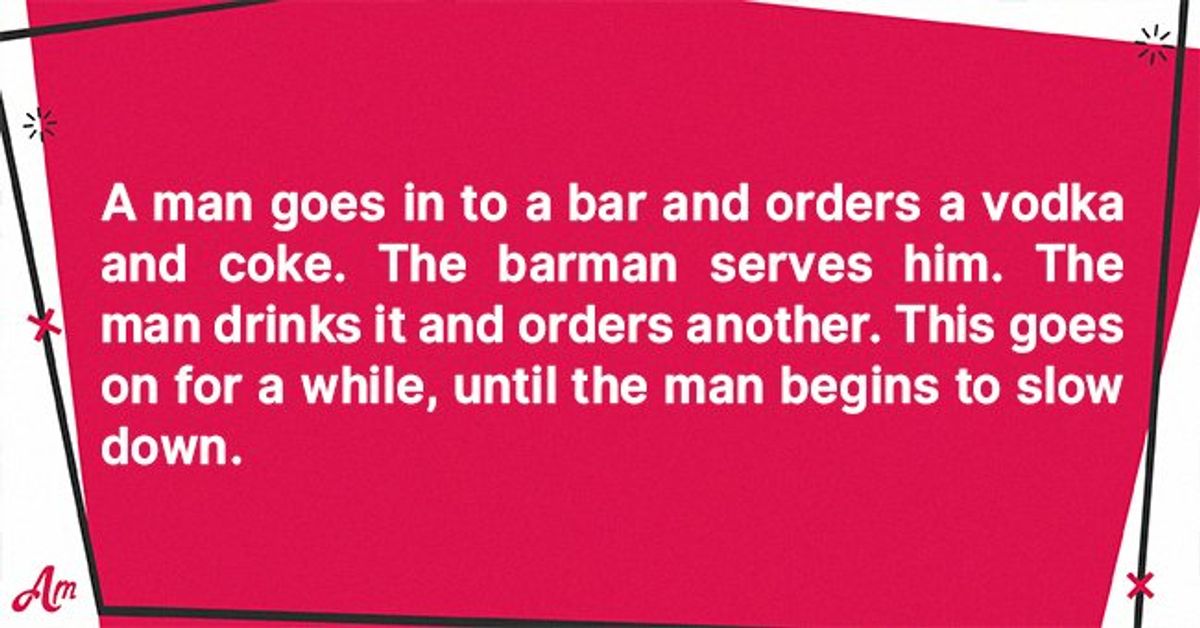 Daily Joke: A Sad Man Orders Multiple Drinks at a Bar