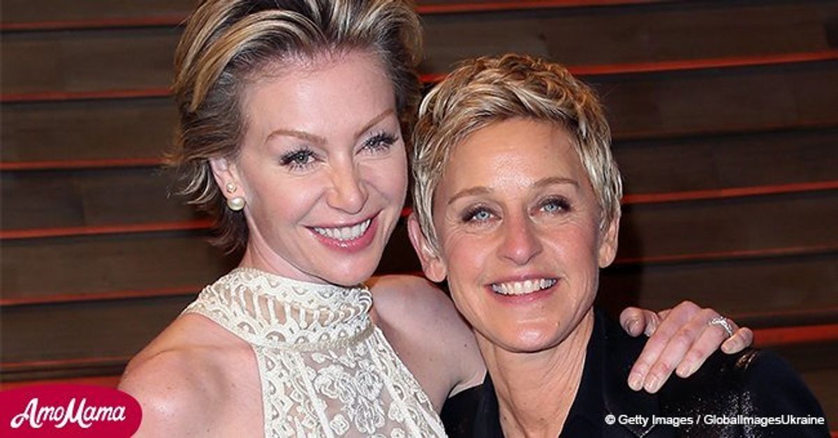 Ellen DeGeneres and Portia de Rossi share emotional wedding video and ...