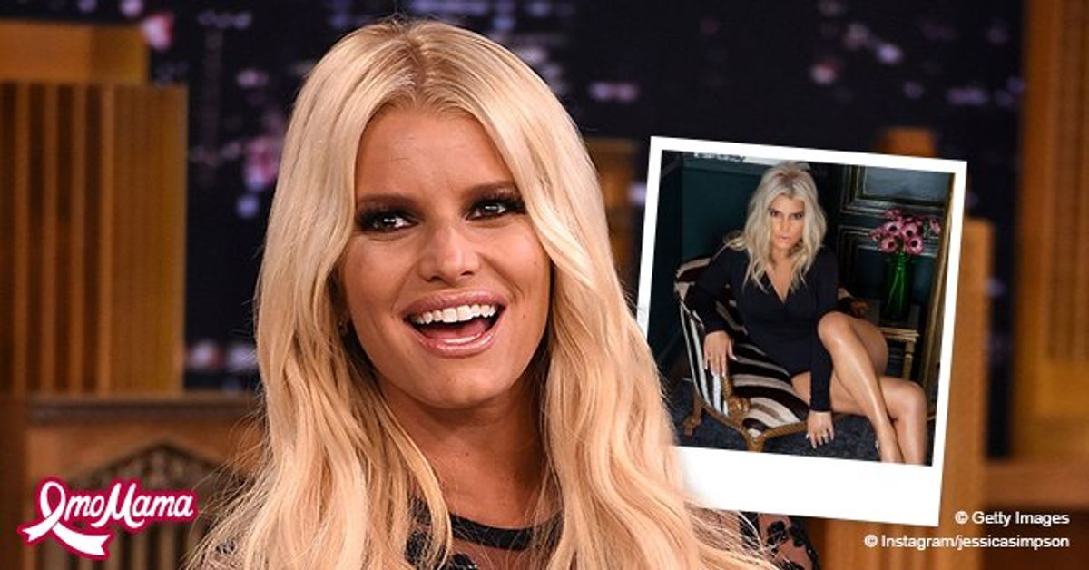 Check Out Jessica Simpson as She Bares Her Endless Legs in a Stunning ...