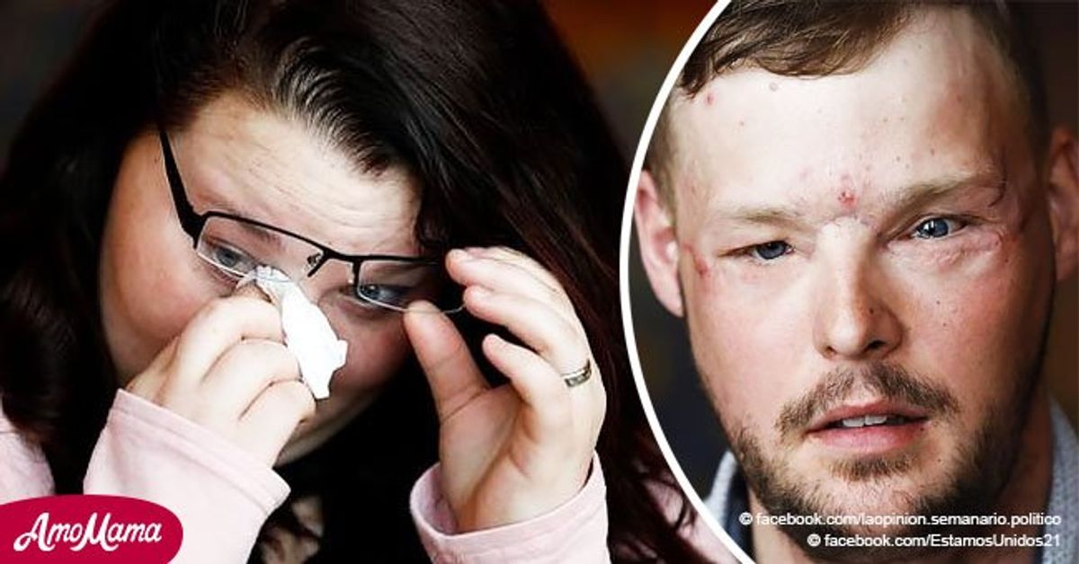 Widow Breaks Down As She Sees The Face Of Her Dead Husband On Another