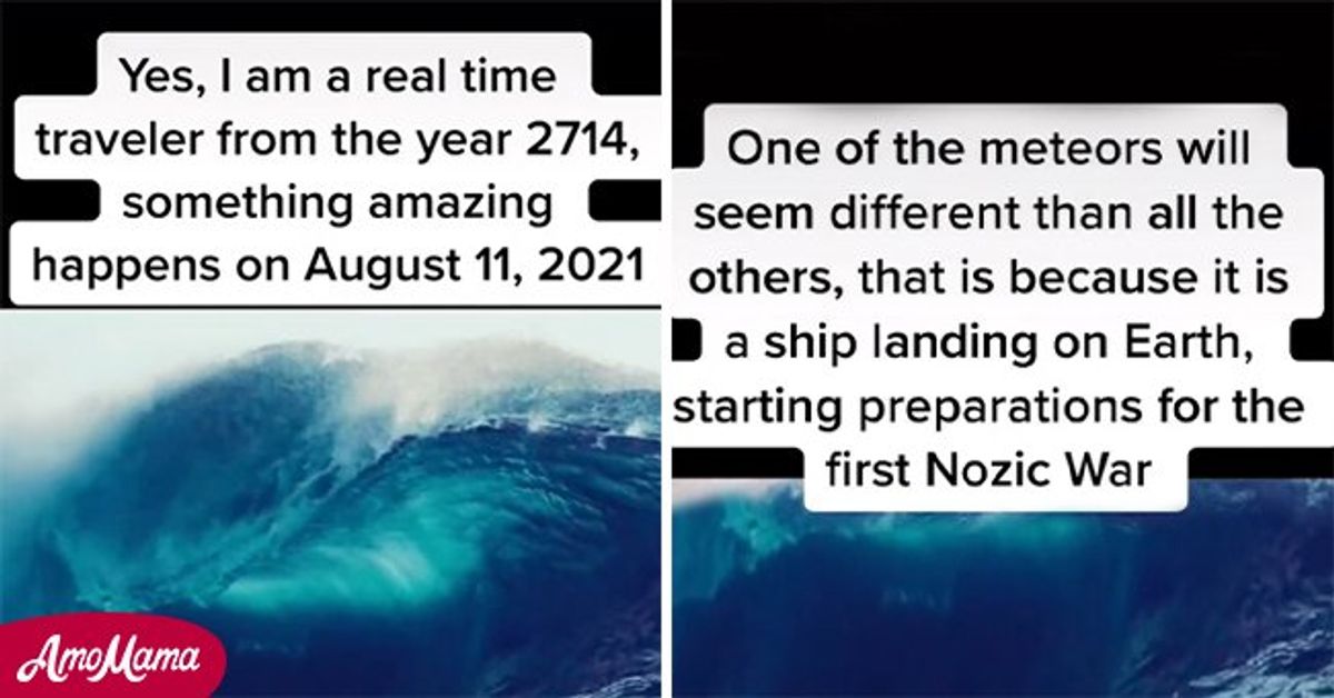 TikTok User Claims to Be a 'Time Traveler' from Year 2714, Predicts ...