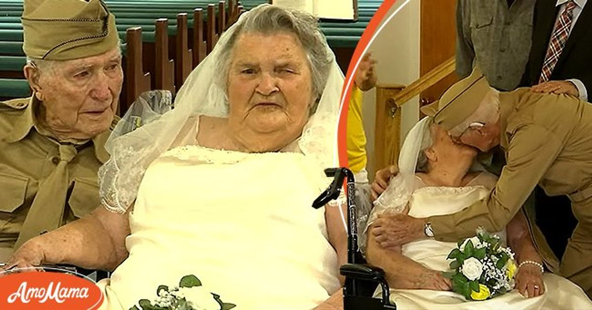 Elderly Couple Finally Have a Proper Wedding after Being Together for ...