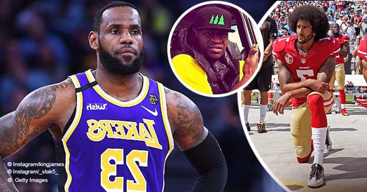 LeBron James Reacts to George Floyd's Tragic Death with Photo of Colin ...