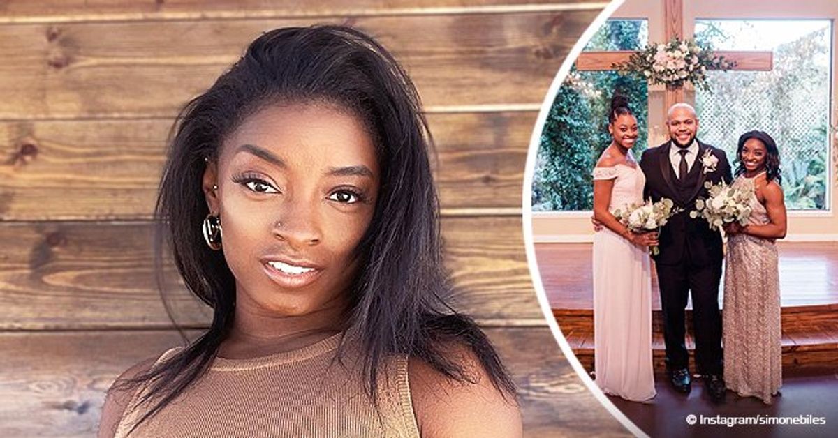 Simone Biles Shares a Rarely-Seen Family Photo Posing with Her Look ...