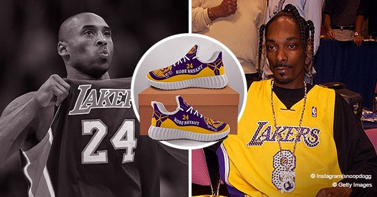 Snoop Dogg Shows off Special Kobe Bryant Sneakers Model in a Photo