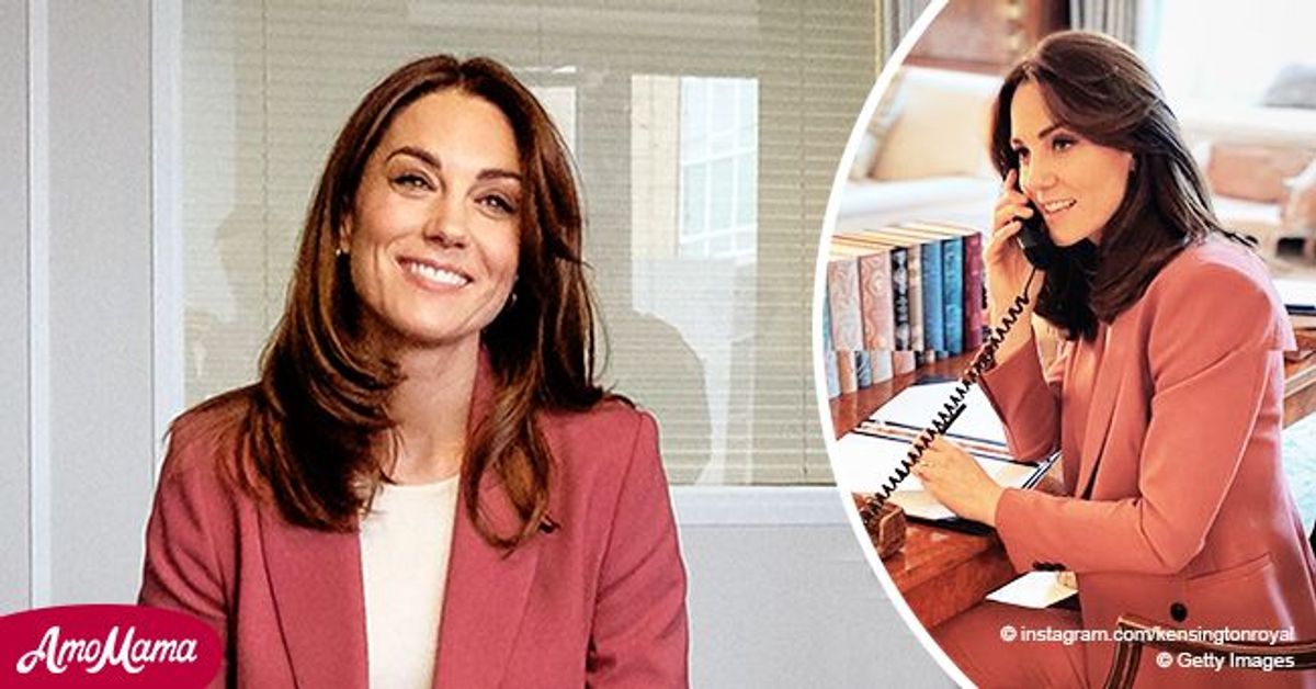 Kate Middleton Pictured without Her Engagement Ring While in Self-Isolation