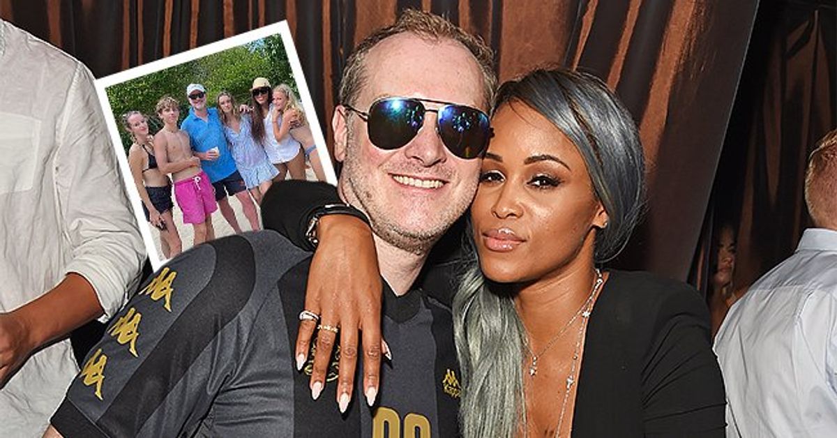 Rapper Eve Shows Fit Thighs Posing With Her 4 Stepkids & Millionaire ...