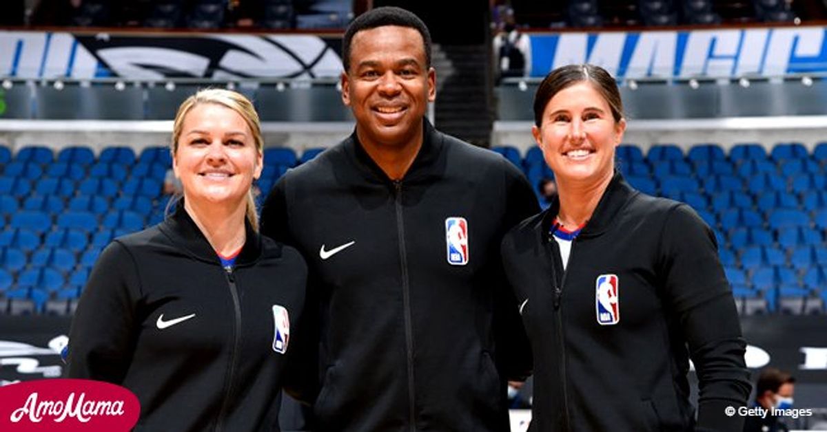 NBA Makes History as Two Female Referees, Natalie Sago & Jenna ...