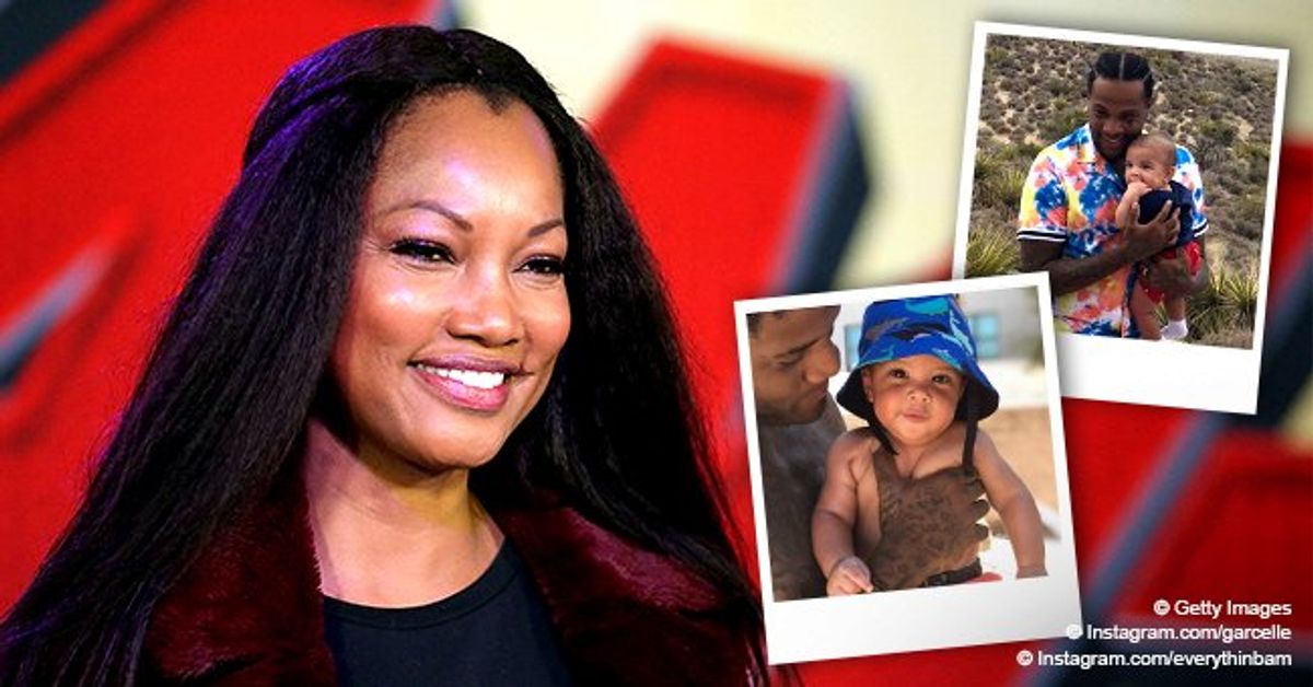 Garcelle Beauvais' Son Oliver Proudly Carries His Baby Oliver Jr in ...