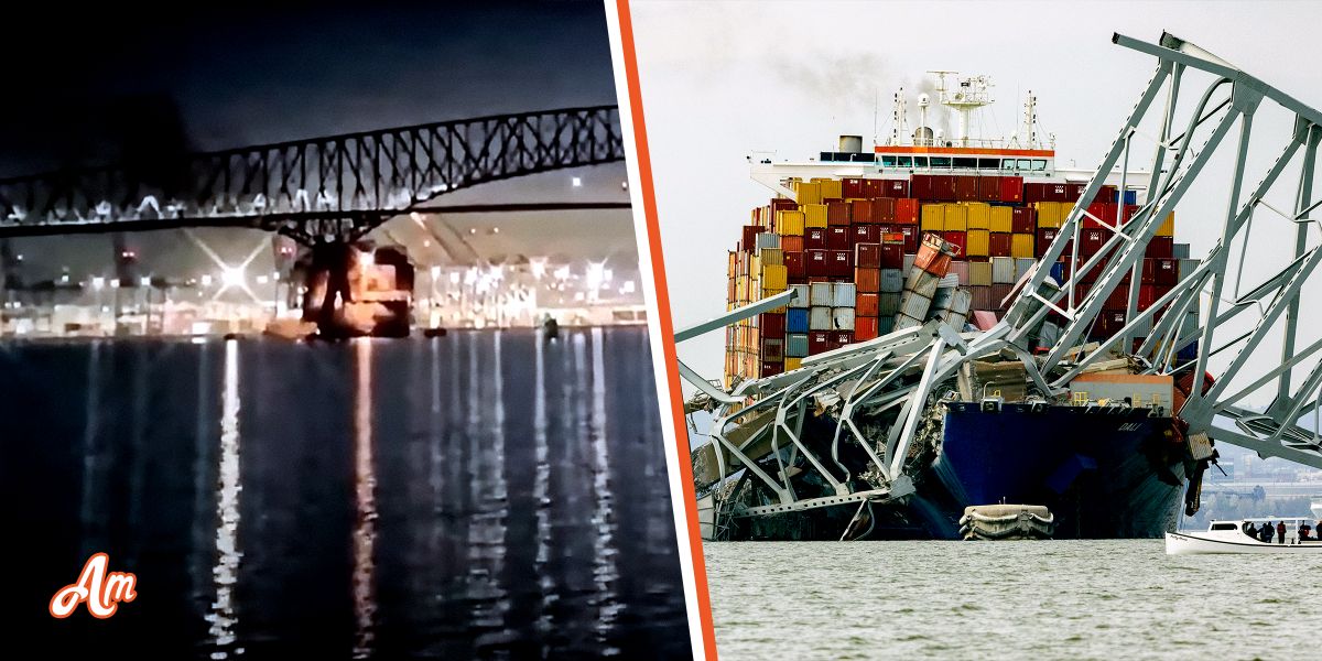 Baltimore Bridge Tragedy: Audio Recorded When 'The Whole Bridge Just ...