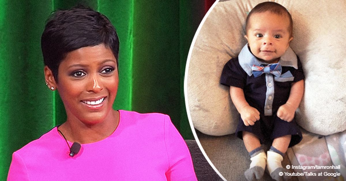 Tamron Hall Shares Adorable 'Passport Picture' of Baby Son Moses in a ...
