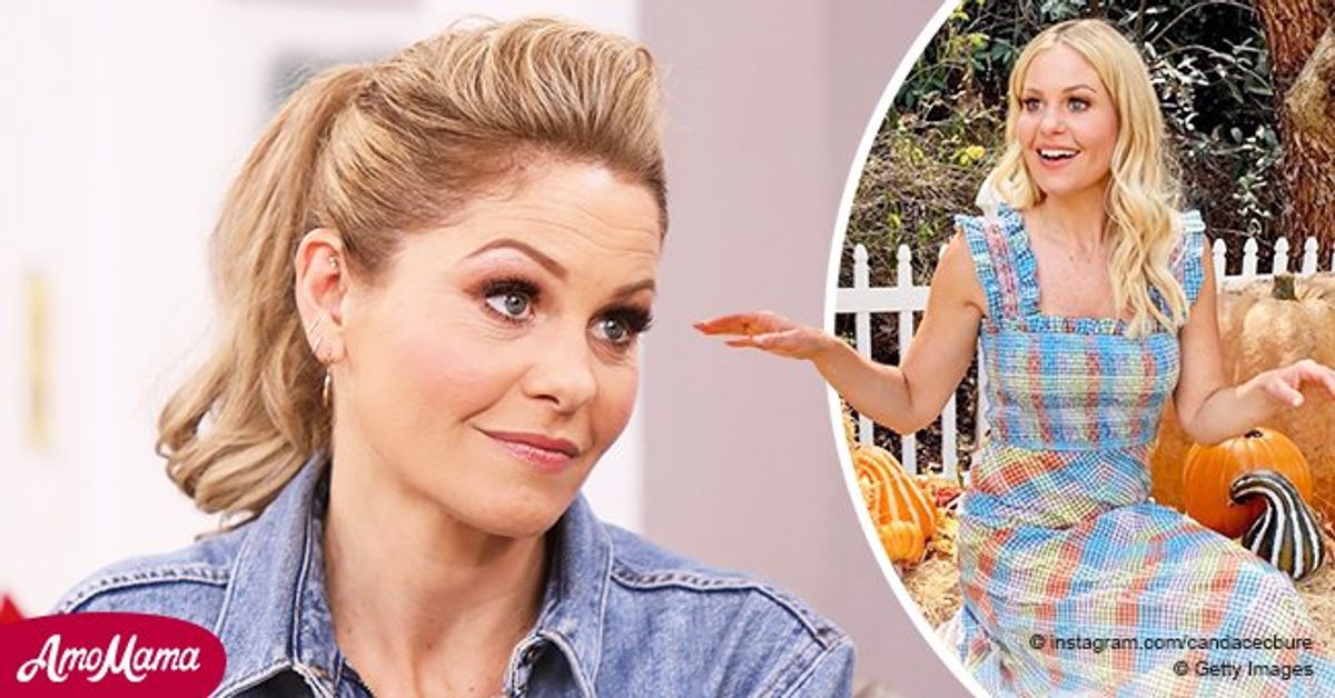 Candace Cameron Bure Shows off Her 'Dorothy' Look in a Fall-Themed Outfit