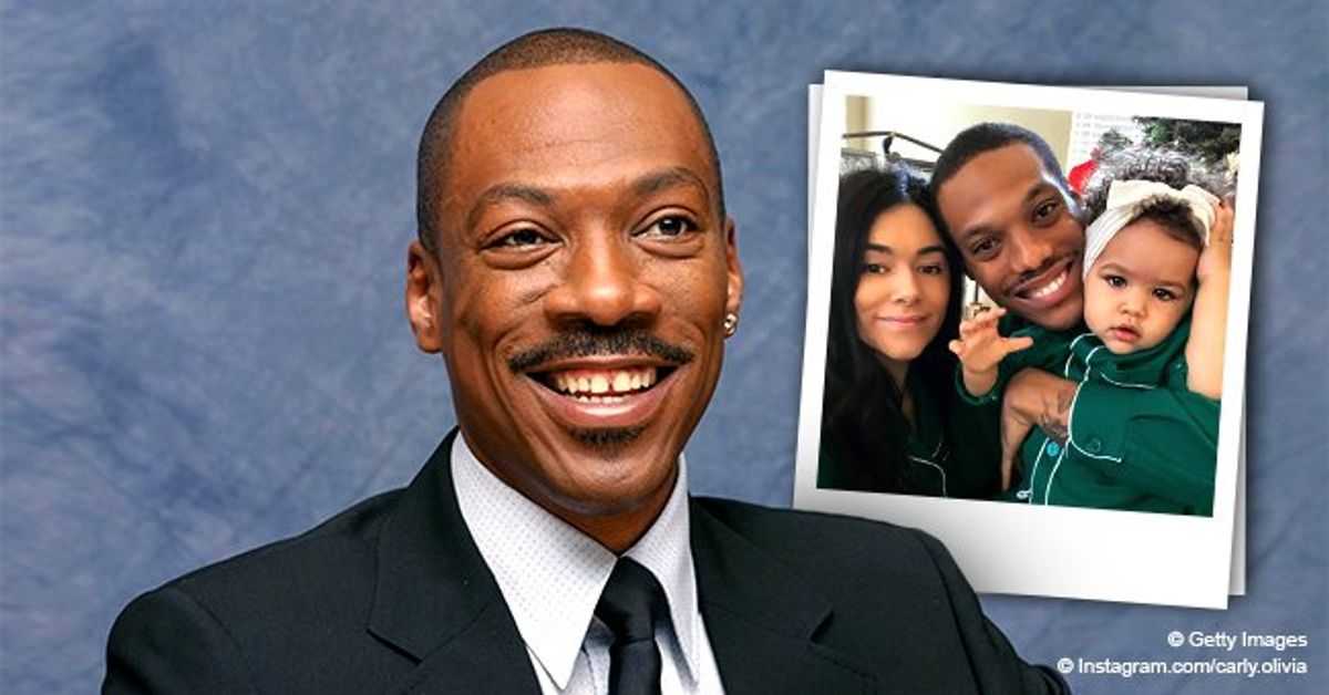 Eddie Murphy's Grandbaby Shows Adorable Facial Features Posing in Green ...