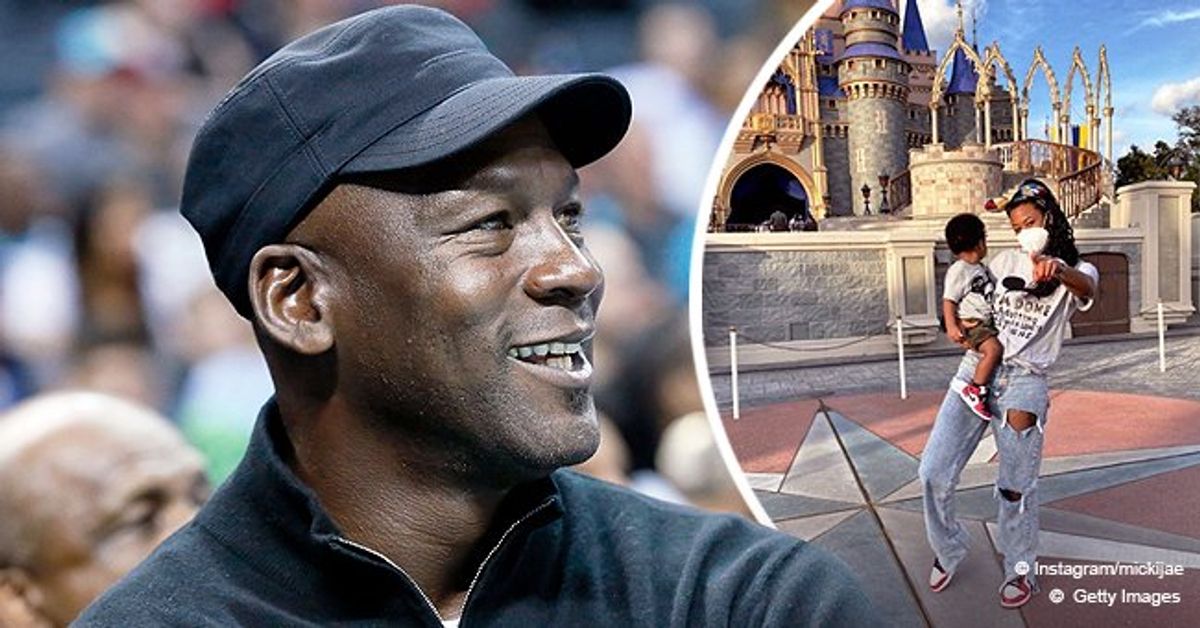 Michael Jordan's Daughter Gently Holds Her Son While Posing in Matching ...